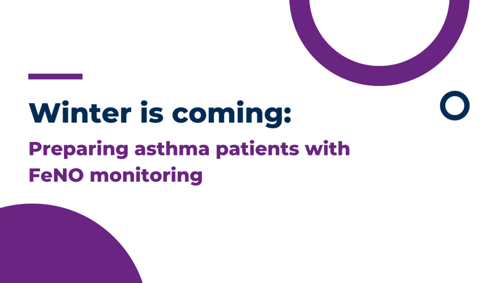 Asthma management in winter with FeNO monitoring